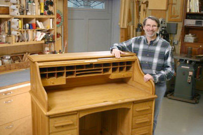 Paymaster's Desk - The New Yankee Workshop