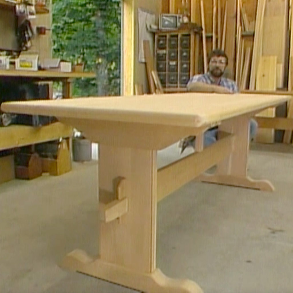 Trestle Table - The New Yankee Workshop