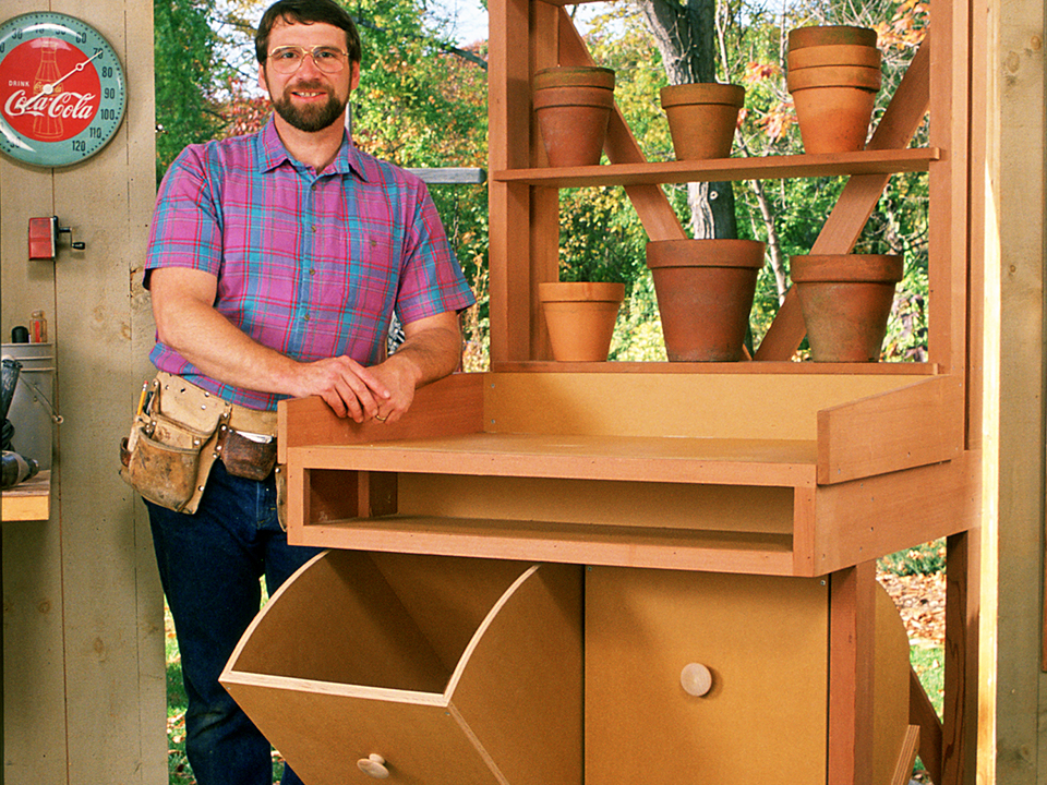 Gardener's Work Bench - The New Yankee Workshop