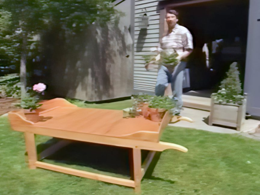 Sheep Shearing Coffee Table - The New Yankee Workshop