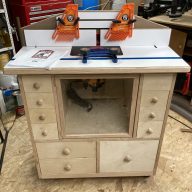 Deluxe Router Station - The New Yankee Workshop